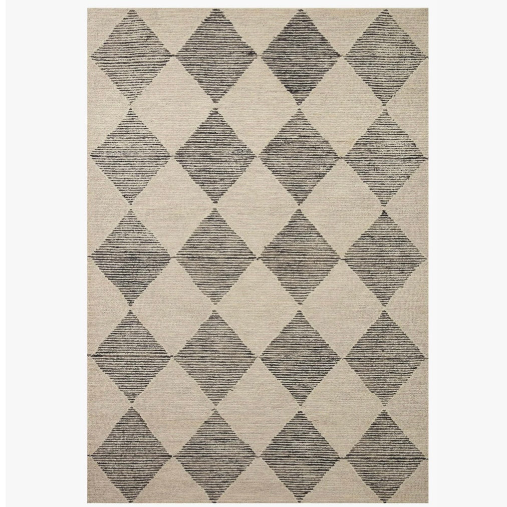 Francis - Beige/Charcoal– Linen + Lore Home